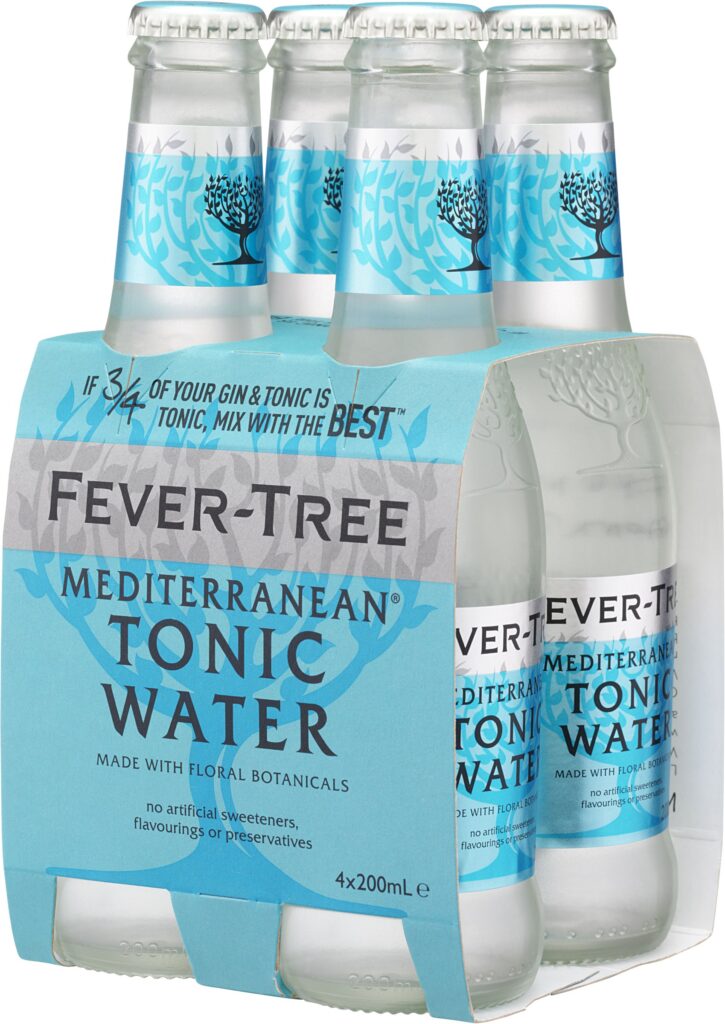 Fever Tree Premium Tonic Water (4x 200ml bottle case)
